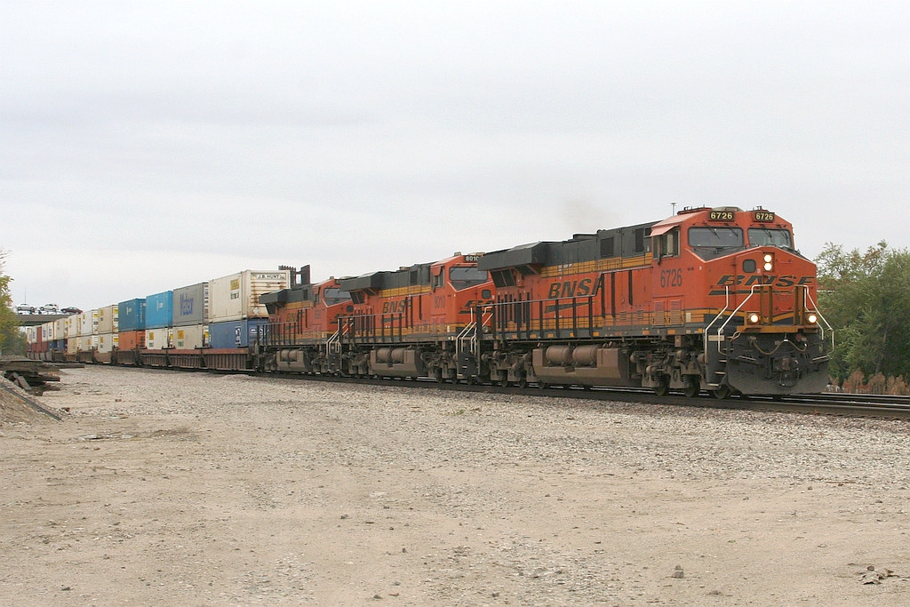 BNSF NB intermodal